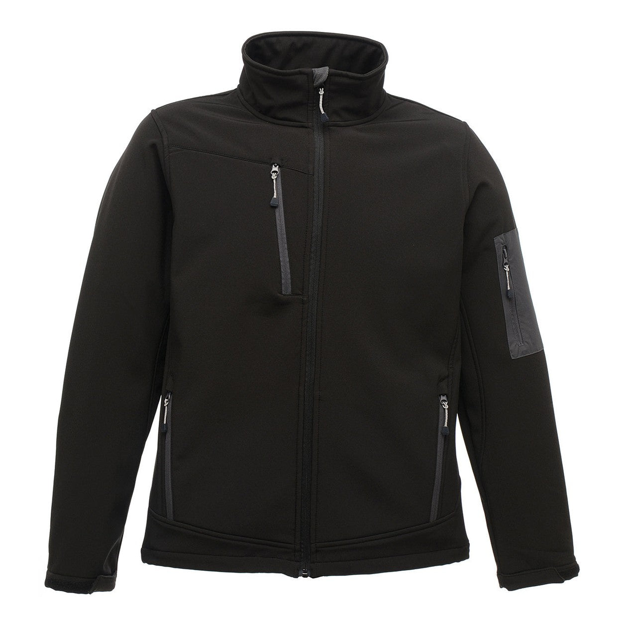 Black/Seal Grey - Arcola 3-layer softshell – Custom Planet