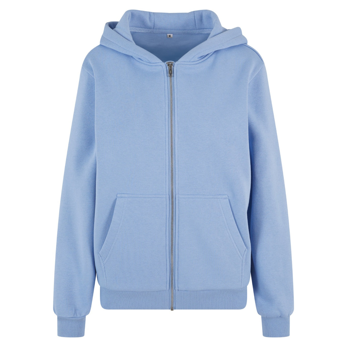 Powder Blue - Women’s fluffy zip hoodie – Custom Planet