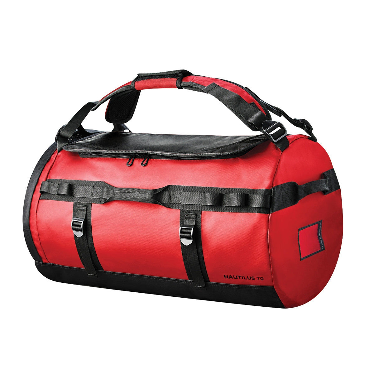 Bold Red - Nautilus waterproof 70 litre duffle – Custom Planet