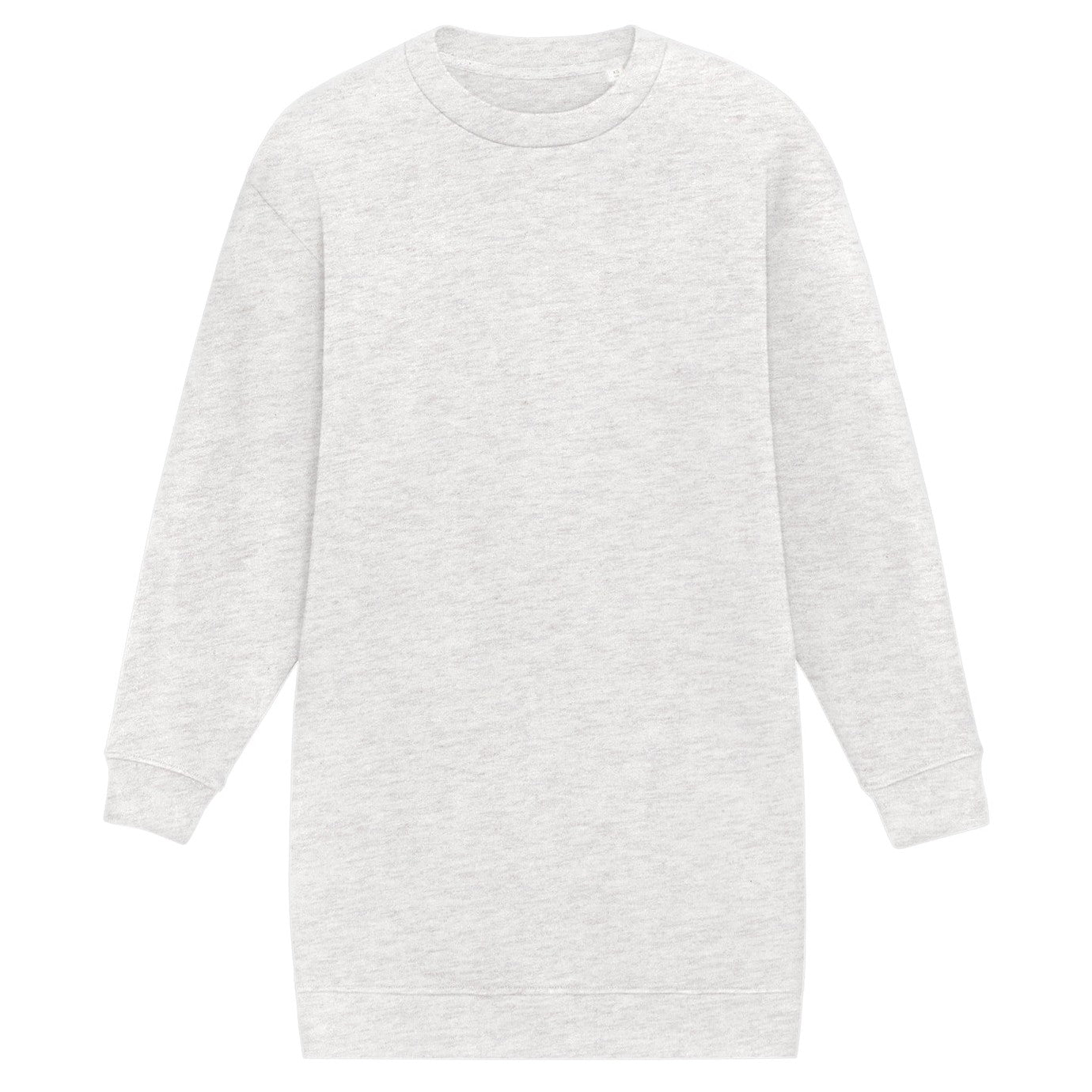 Cream Heather Grey - Stella Kicker women's crew neck oversized dress ...
