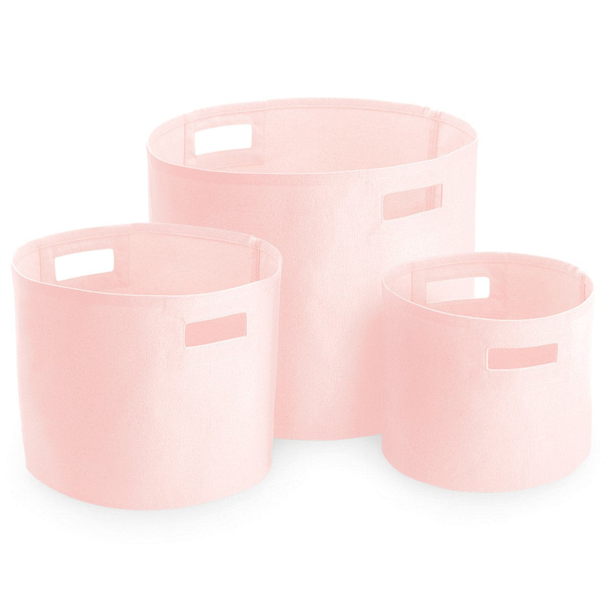 Pastel Pink - Canvas storage tubs – Custom Planet